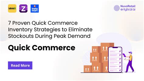 7 Proven Quick Commerce Inventory Stockout Solutions