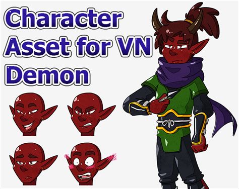 Demon Sprite For Visual Novel By Amigauxcllb