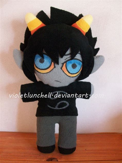 Homestuck Karkat plushie by VioletLunchell on DeviantArt