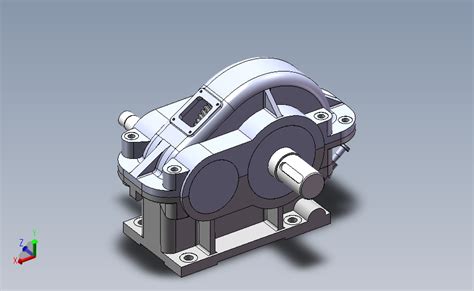减速机设计模型solidworks 2014模型图纸下载 懒石网