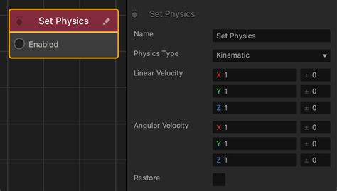 Set Physics Node Buildbox Manual Buildbox Game Maker Video Game Software