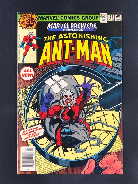 Marvel Premiere 47 1979 1st Appearance And Cover Of Scott Lang As