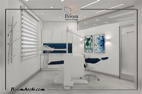 طراحی مطب دندانپزشکی جدید معماری داخلی بوم