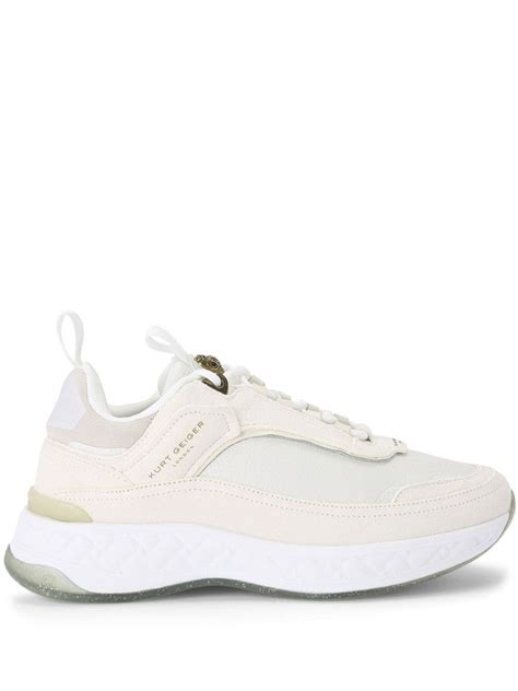 Kurt Geiger London Kensington Low Top Sneakers Neutrals Farfetch
