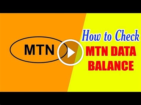 How To Check Mtn Data Balance 5 Easy Ways Example Ng