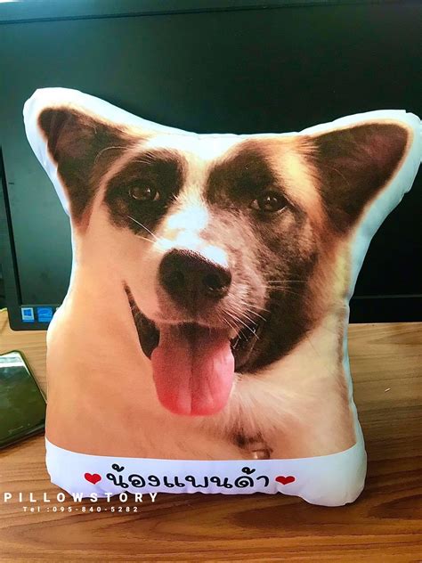 หมอน หมอนสั่งวาด ของขวัญสั่งทำพิเศษ ตุ๊กตาหน้าคน Pillow