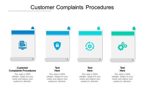 Customer Complaints Procedures Ppt Powerpoint Presentation Gallery
