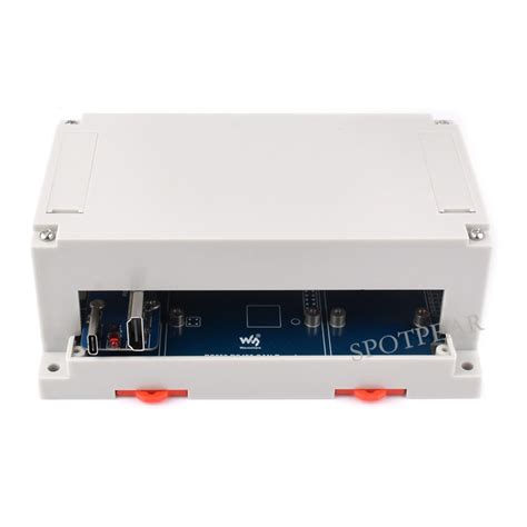 Raspberry Pi 4b5 Industrial Uart 2ch Rs485 Rs232 Can Fd Hat With Case For Installation Of Guide