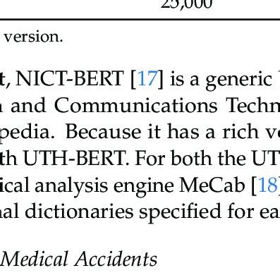 The Specifications Of The Pretrained BERT Models Download Scientific Diagram