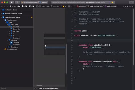 Lekce 3 Dokončení Jednoduché Kalkulačky Pro Macos Ve Swift