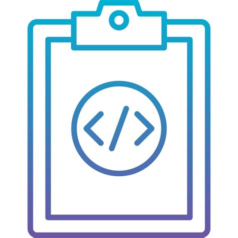 Coding Generic Gradient Icon