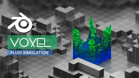 Voxel Fluid Simulation Blender 3d