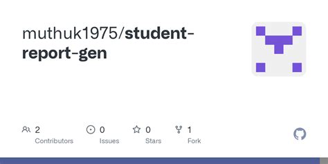 GitHub Muthuk Babe Report Gen