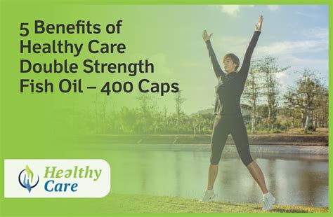 Healthy Care Double Strength Fish Oil 400 Caps