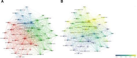 Keyword Analysis A Network Visualization Map Showing Cluster