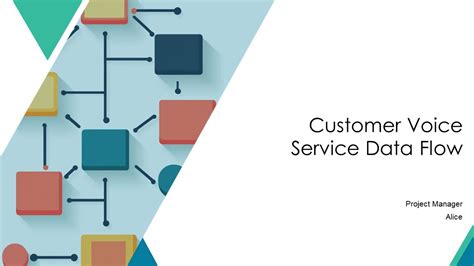 Customer Voice Service Data Flow Ppt Template At