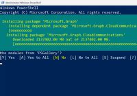 Microsoft Graph Einheitliches PowerShell API für Microsofts Cloud