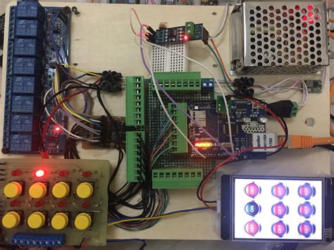 Rs485 Freez The Status Of Led Over Physical Push Button And Web Server