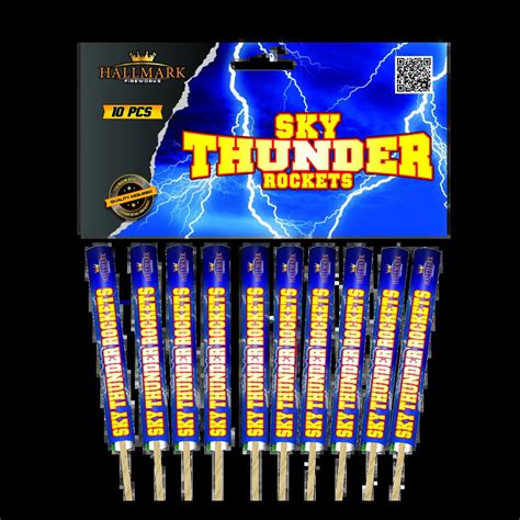 Sky Thunder Rockets Mystical Fireworks Derby £699