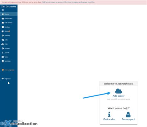 Xcp Ng Free Hypervisor And Xo Lite To Deploy Xoa Esx Virtualization