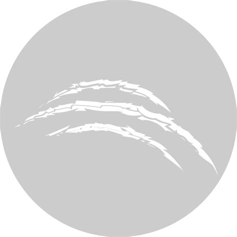 Scratch Claw On Circle Shape 36661044 Vector Art At Vecteezy