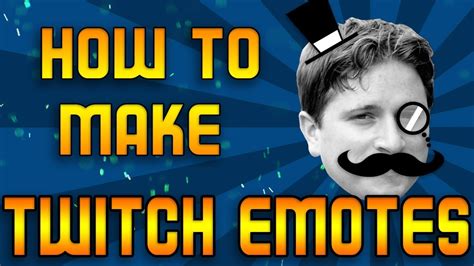 How To Make Your Own Twitch Emotes Twitch Tutorial Youtube