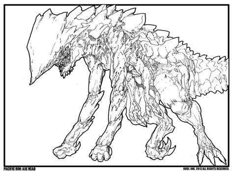 Pacific Rim 3 Coloring Pages