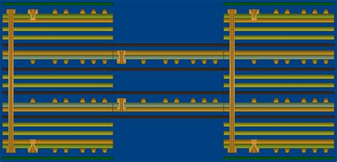 Speedstack Layer Flex Rigid PCB Stackup With Doublets Template
