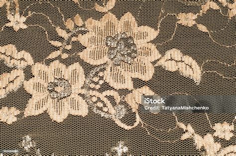 텍스처입니다 레이스 패브릭 황금 노란 색깔 사진 스튜디오에서 만든 0명에 대한 스톡 사진 및 기타 이미지 0명 공예 금색 Istock