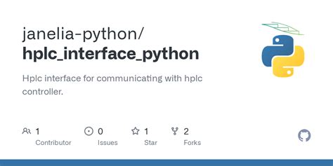 Github Janelia Pythonhplcinterfacepython Hplc Interface For