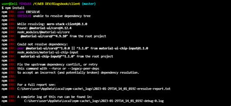 Nodejs Node Modules Deleted Now Npm Is Not Installing Stack Overflow