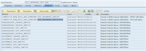 SAP OData Code For Implementing Get Expanded Entityset Expand