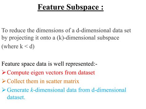 Principal Component Analysis Pca And Lda Ppt Slides Pptx