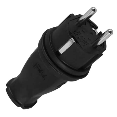 PRONG PLUG Extension Cord Male End Replacement European Style PicClick AU