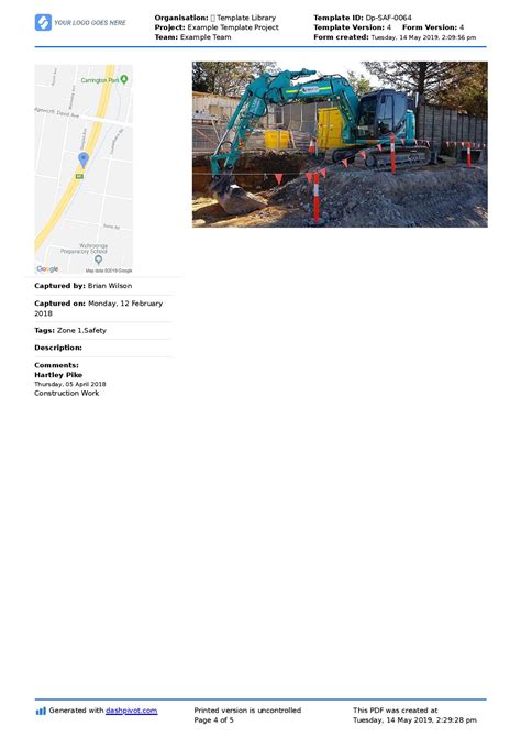 Icam Investigation Template Incident Cause Analysis Method