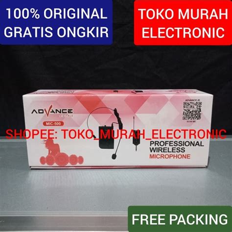 Jual Tme Mic Clip On Bando Advance Mc Professional Wireless