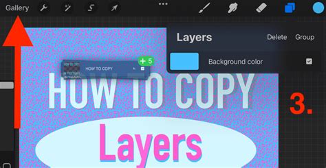 2 Ways To Copy Layers In Procreate To New Canvas