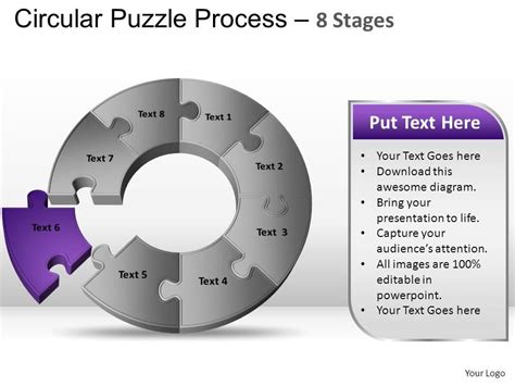 Components Circular Puzzle Process Powerpoint Slides And Ppt Templates PowerPoint