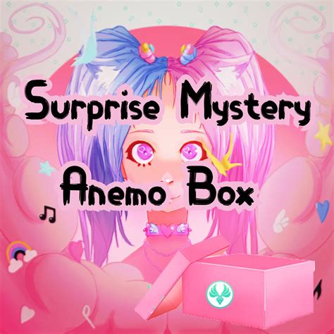 Anemo Sumeru Wanderer Scaramouche Inspired By Genshin Mystery Surprise Box Elegant Harajuku