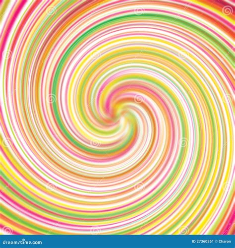 Lollipop Candy Swirl Pattern Stock Illustration Illustration Of