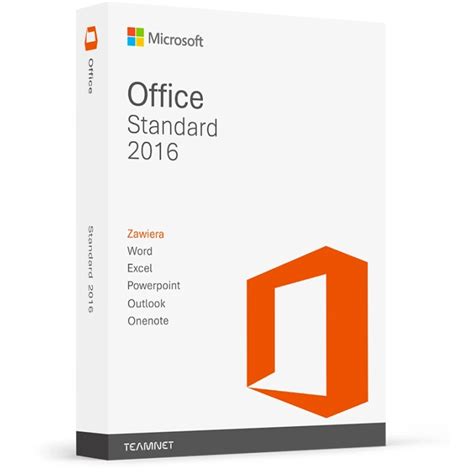 Microsoft Office 2016 Standard - cena, kup taniej, legalna licencja ...