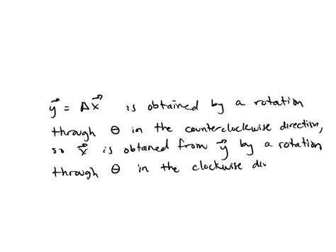 solved suppose we have matrices for three primitive transformations 𝐑 for a rotation about the