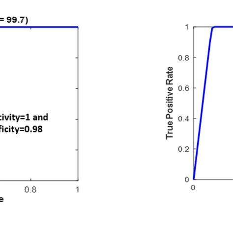 Roc Curve Of The Classification Results For The Plssvm Model Using A Download Scientific