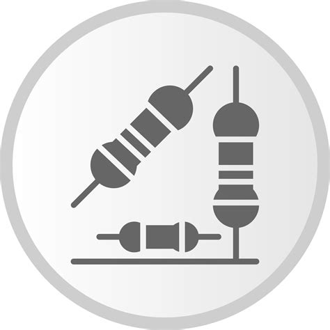 Resistor Vector Icon 15212371 Vector Art At Vecteezy