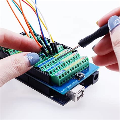 Treedix Screw Terminal Block Breakout Moduleor For Arduino Mega 2560 R