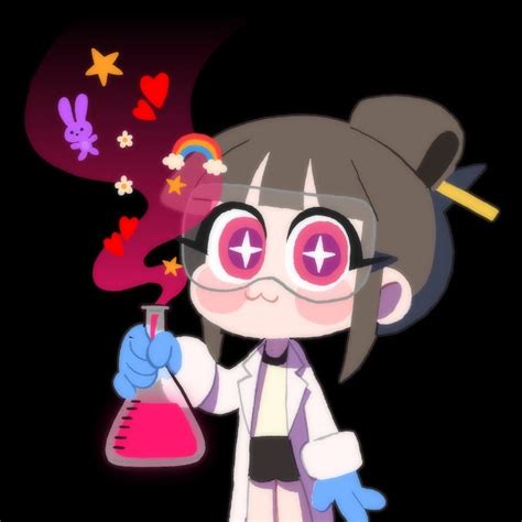 Pochi Science Cute Drawings Illustration Character Design Anime