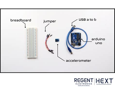 Interfacing Adxl335 Accelerometer Sensor With Arduino Uno Regent