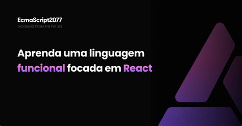 Curso Es2077 Aprenda Programação Funcional Com React E Rescript