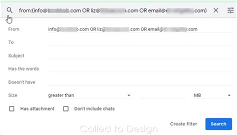 Tip Tuesday Gmail Filters For An Organized Inbox Called To Design
