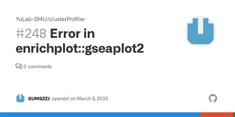Error In Enrichplotgseaplot2 · Issue 248 · Yulab Smuclusterprofiler